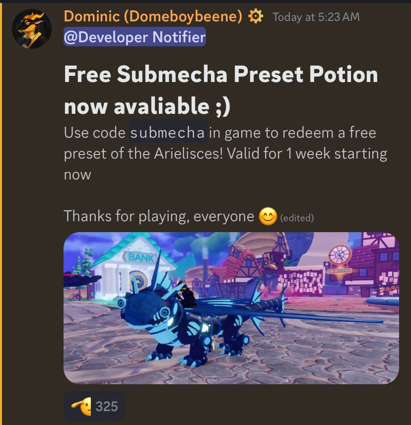 free preset potion code for ariel! | Fandom