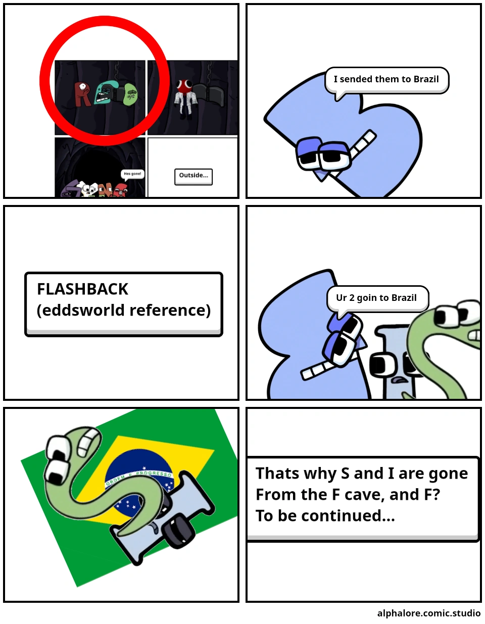 That's why I and S are gone from F's cave | Fandom