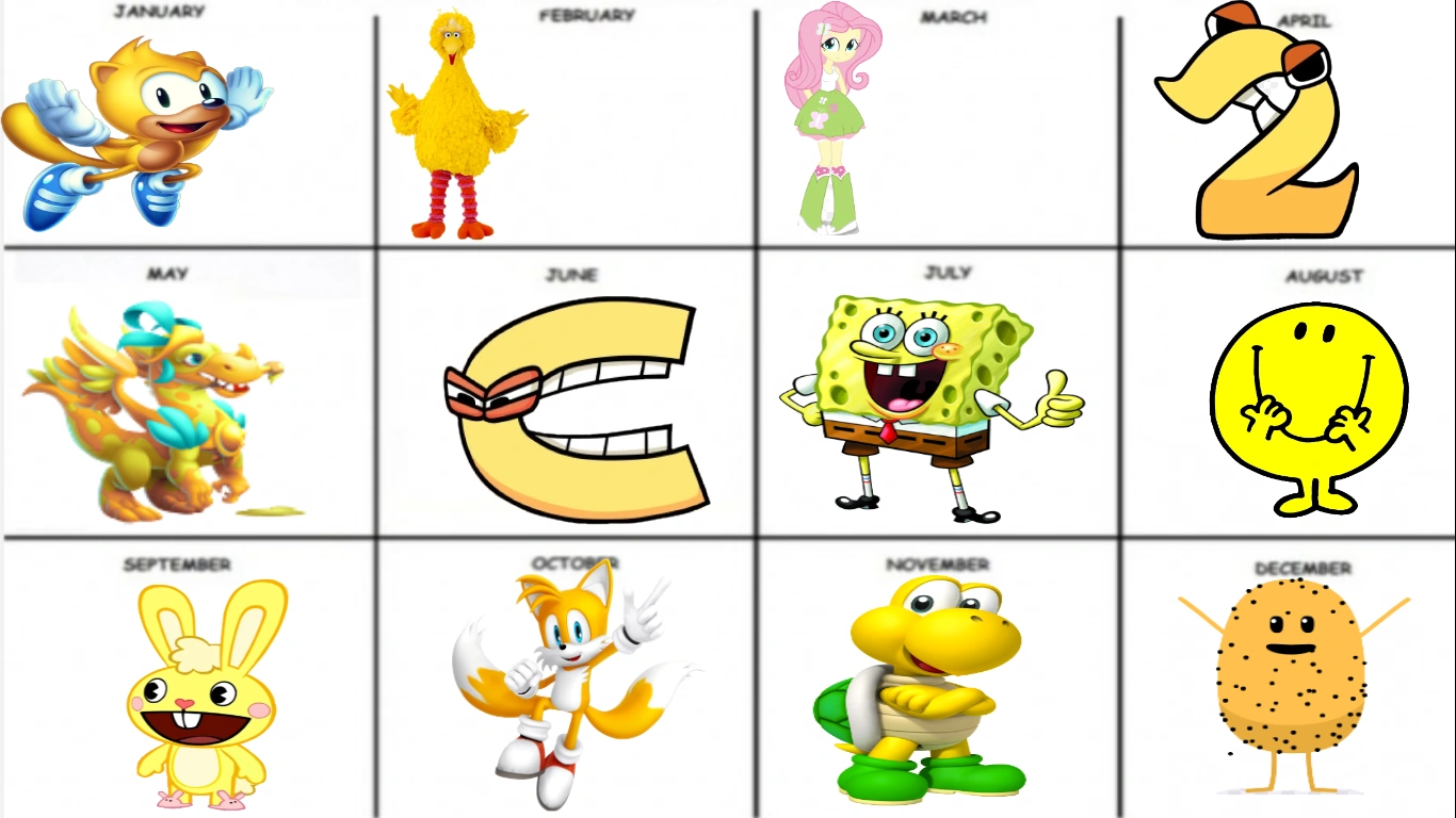 Which Team Yellow Character Is Your Birth Month? | Fandom