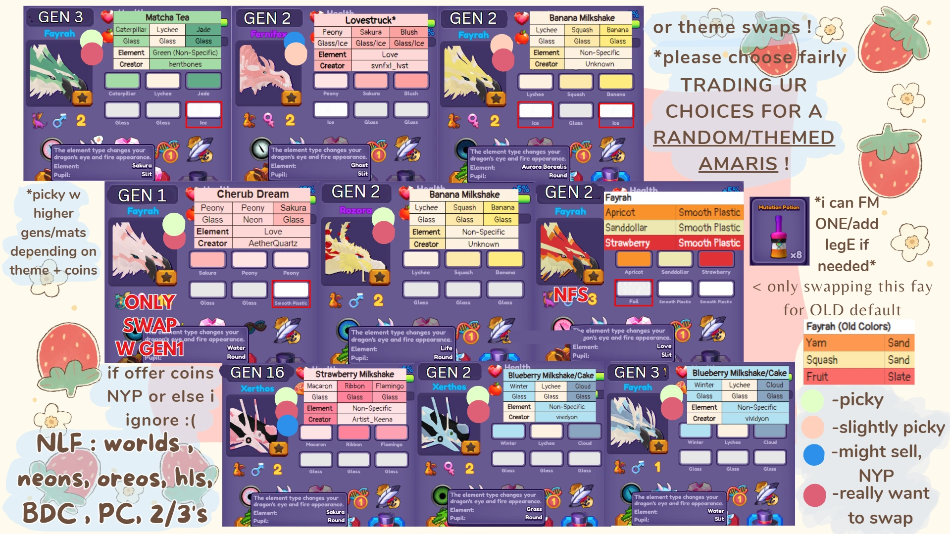 theme swaps or LF random/themed amar ^o^ | Fandom