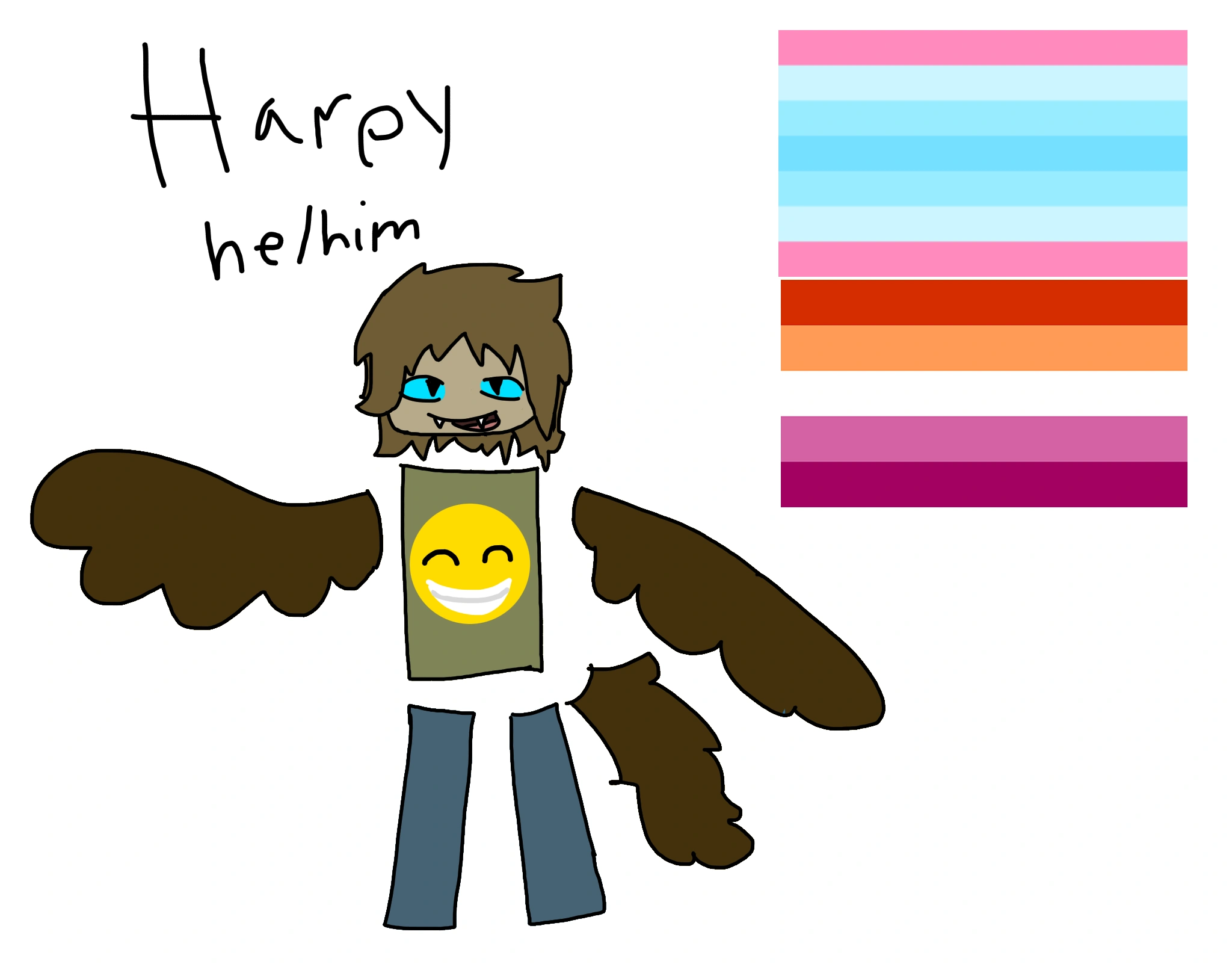 What do ya’ll think about Harpy (my Blocktales oc) | Fandom