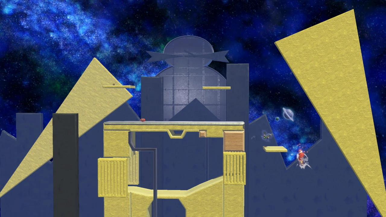 Made a past and bad future versions of the Stardust Speedway stage (And ...