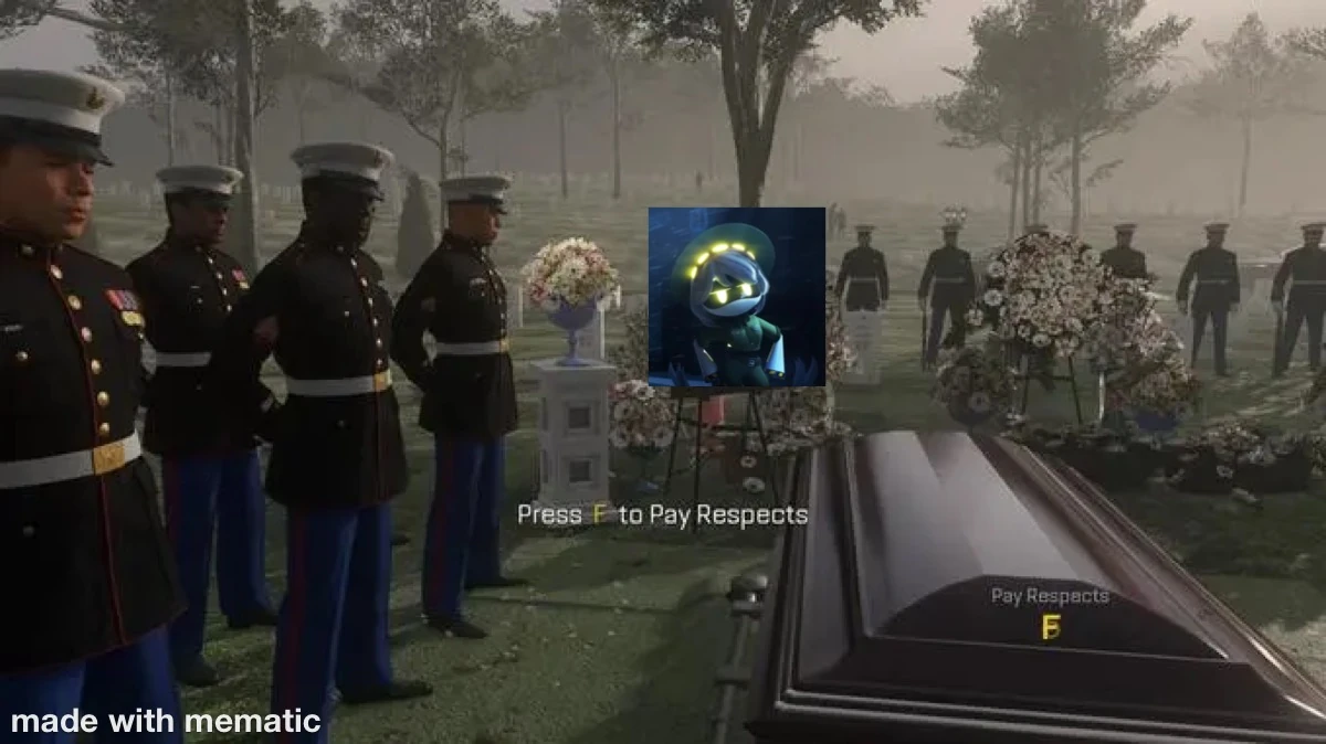 A comrade has fallen press F to respect V | Fandom