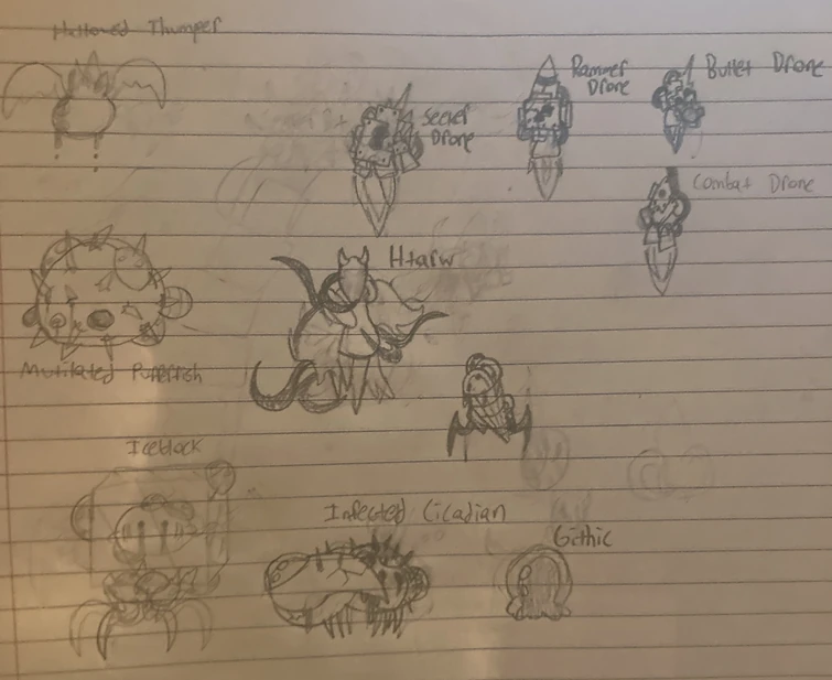 Enemy Concepts 1 | Fandom