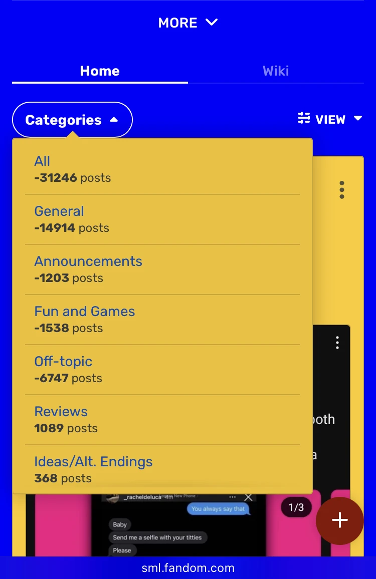 Why are most of the categories in the negatives? | Fandom
