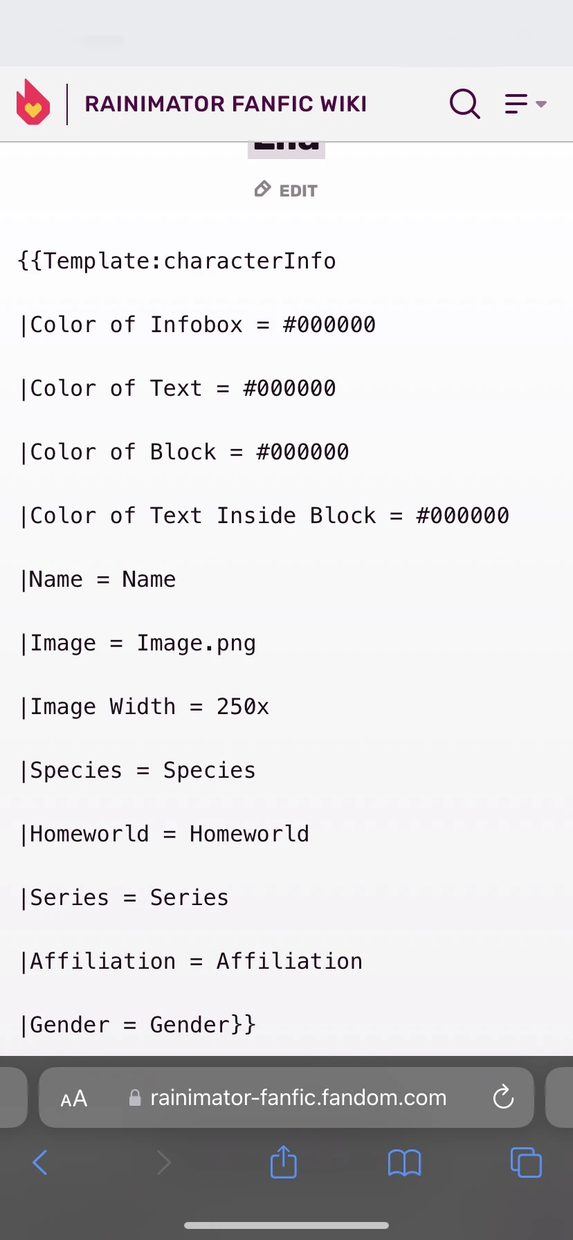 Umm I attempted to add the info box but umm… | Fandom