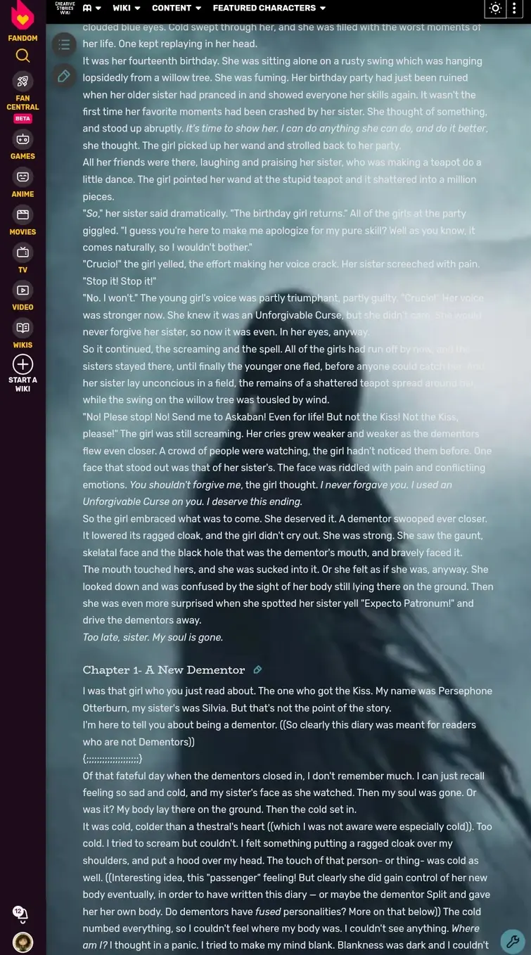 Page transparency (or "why can i not find a straight answer for a CSS question on google") | Fandom