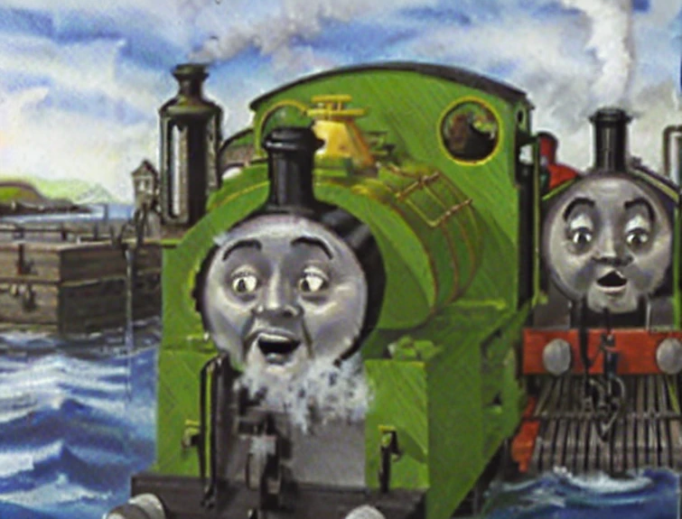 I am back with some more weird AI-generated Thomas stuff | Fandom