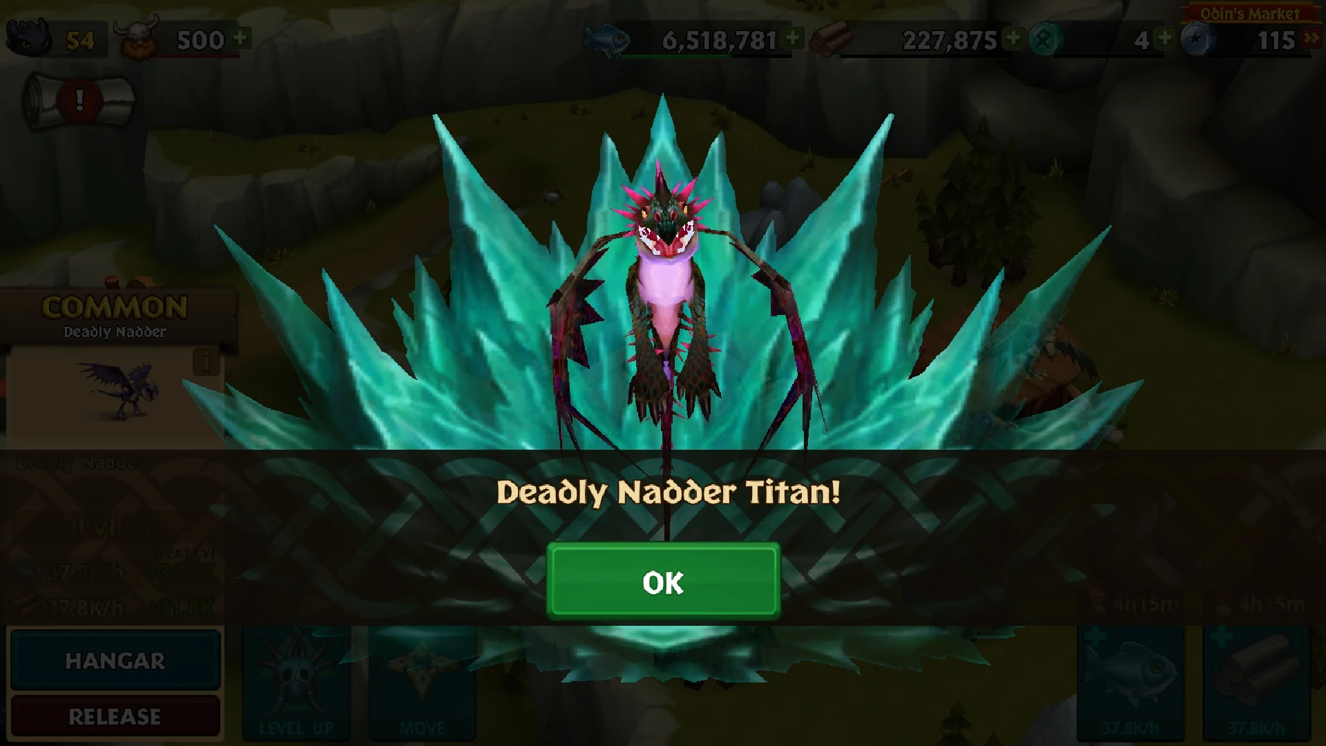 First Titan Wing Deadly Nadder | Fandom