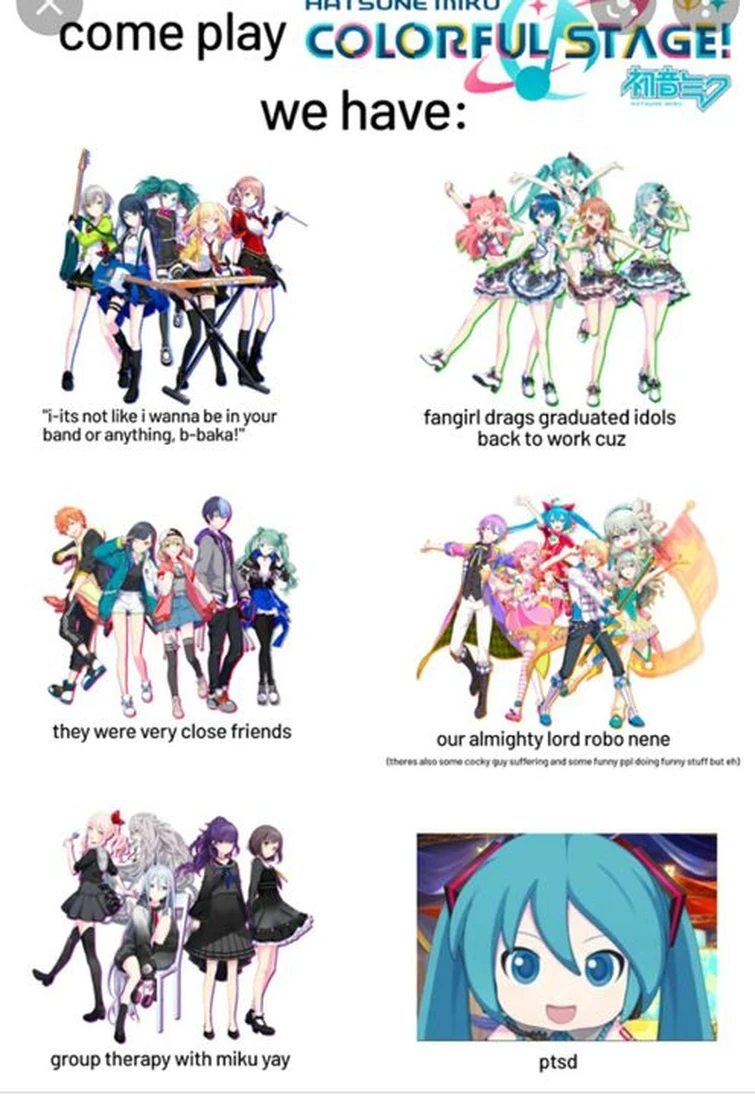 Yeet in all of your pjsk memes here | Fandom