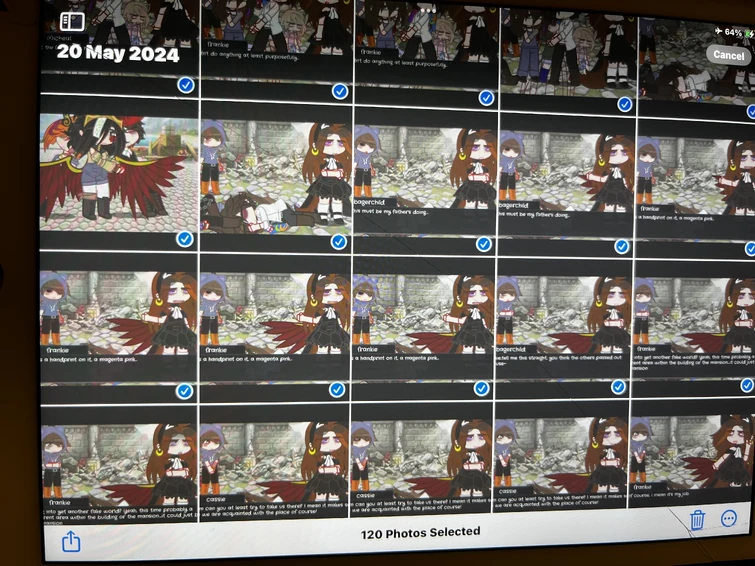 I finally have movation to actually make screenshots for my comic💀 | Fandom