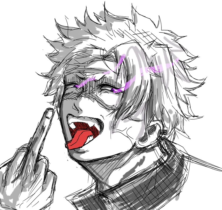 Sketch vs. Line art. | Fandom