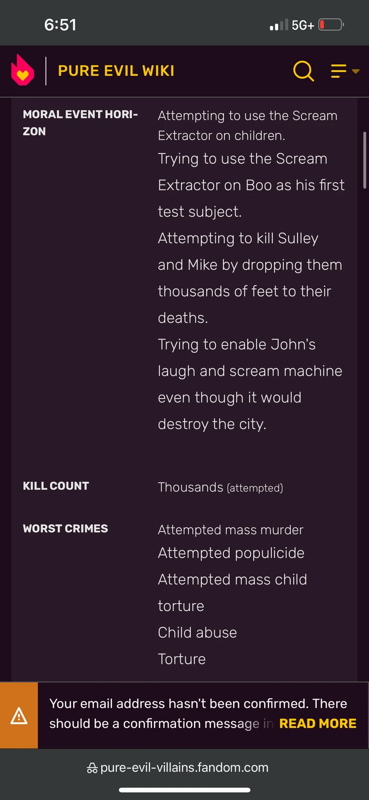 Remember when Randall suffered from Fridge Horror? Well… | Fandom