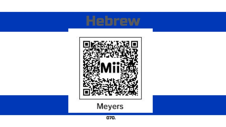 Wii U/3DS CPU Mii's QR Code | Fandom