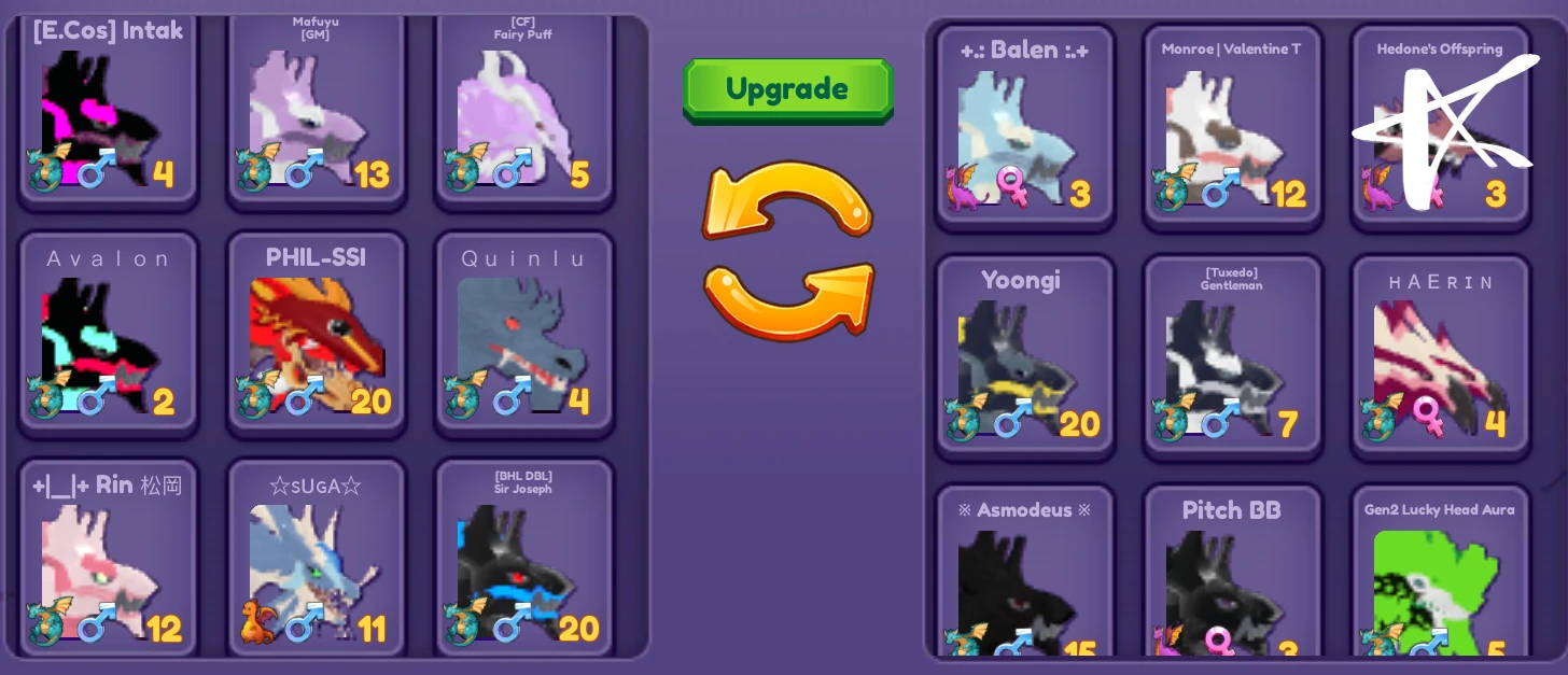 Trading/Selling Inv + Stables | Fandom