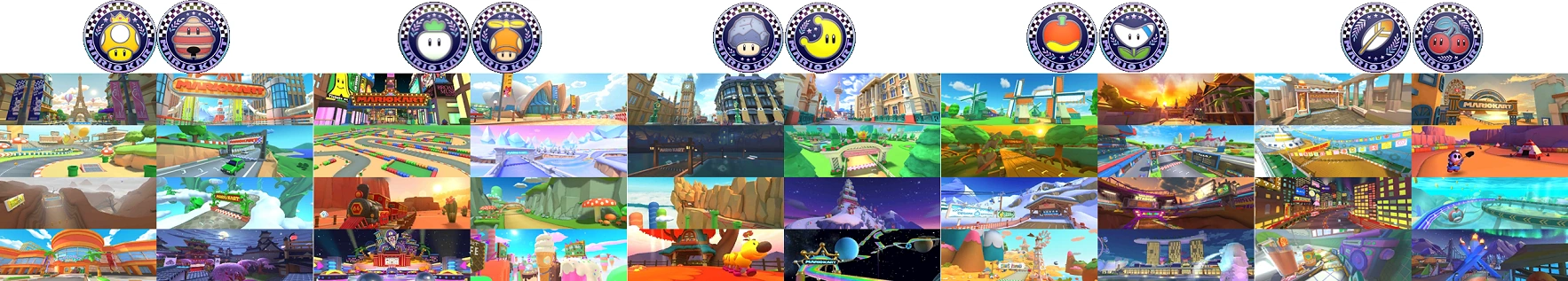 MK8 DLX: BCP Waves 1-5 Roster - MKT Styled | Fandom