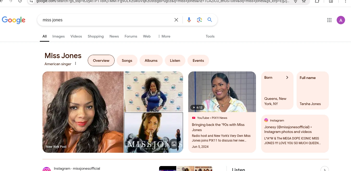 WHEN DID MISS JONES BECOME A R&B SINGER?! | Fandom