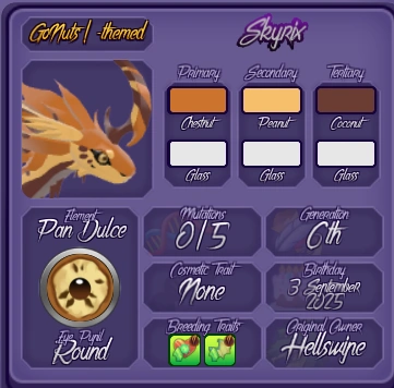 i have found and brought a wild themed skyrix | Fandom