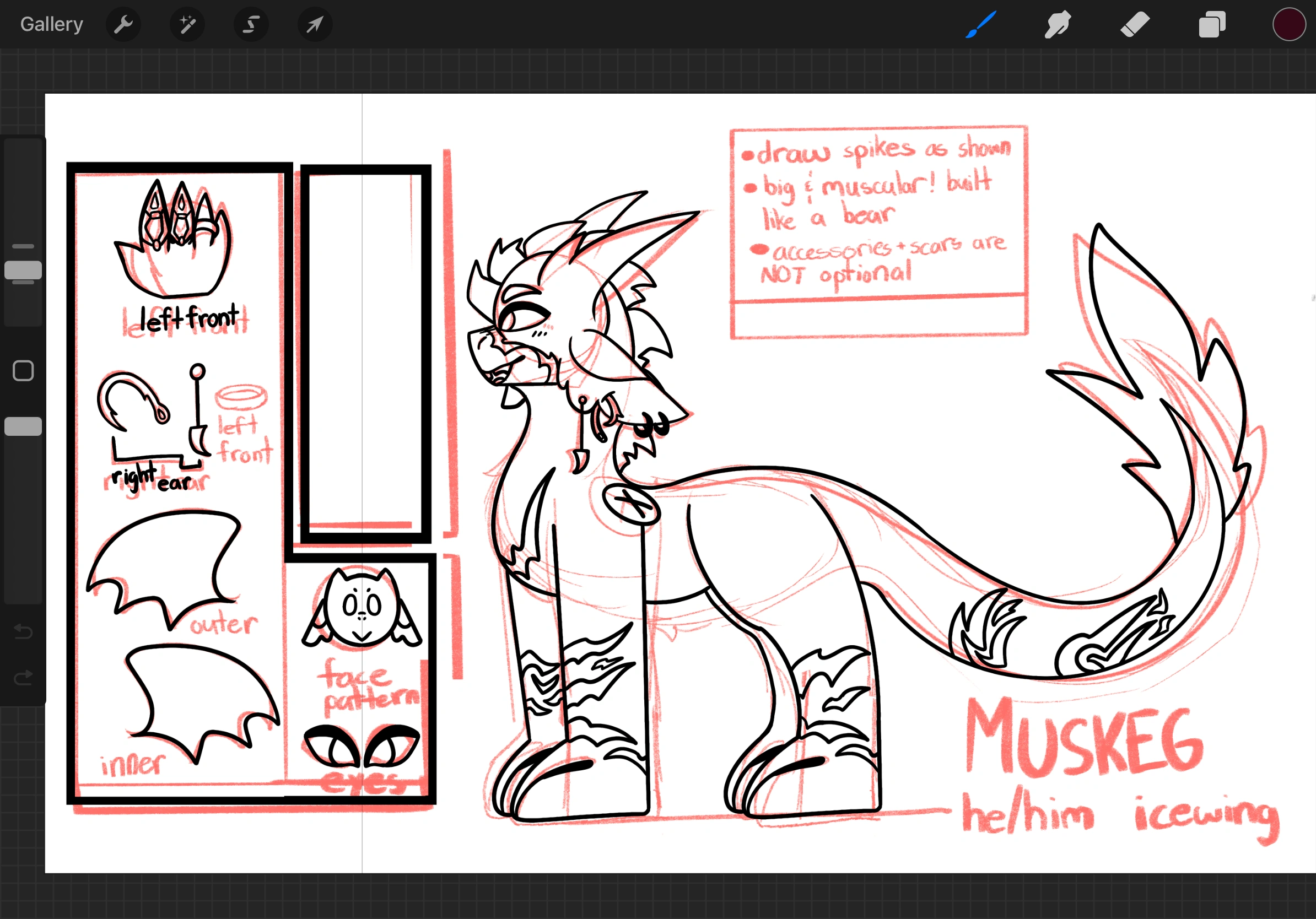 muskeg refsheet wip | Fandom