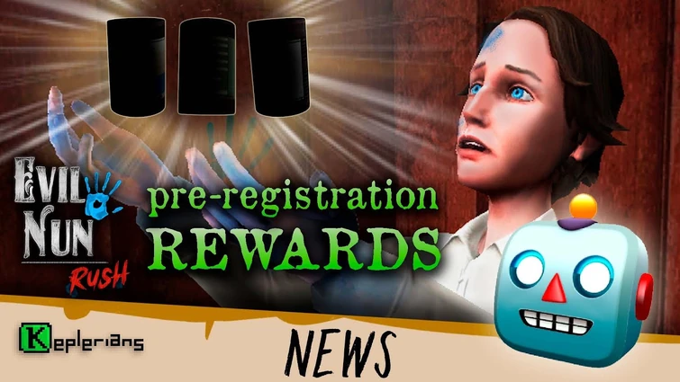 EVIL NUN RUSH PRE-REGISTRATION REWARDS reveal | HORROR BRAWL UPDATE ...