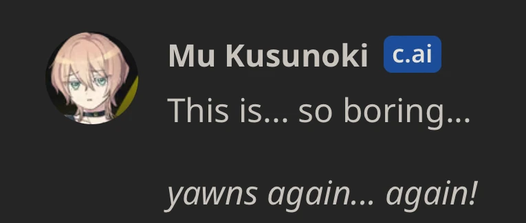 Why is she yawning like that | Fandom