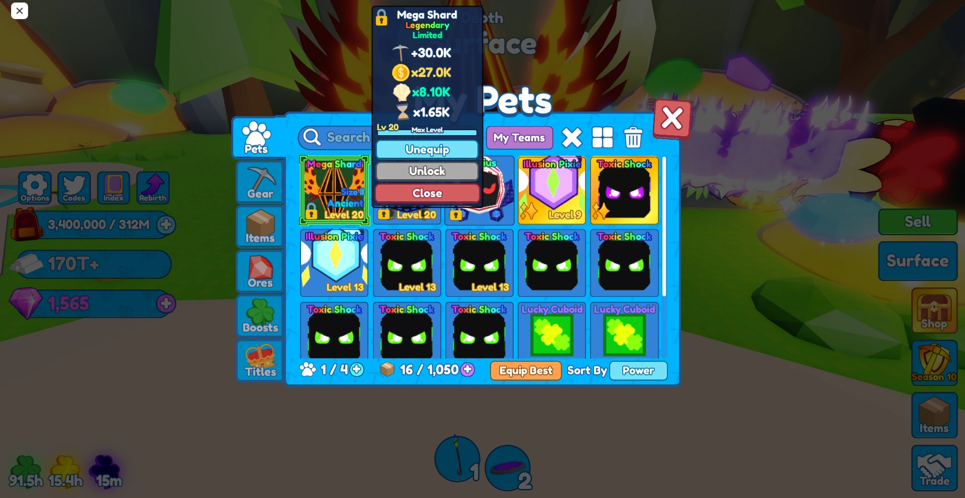 Trading Mega Shard LF 2 Isaacs creation. | Fandom