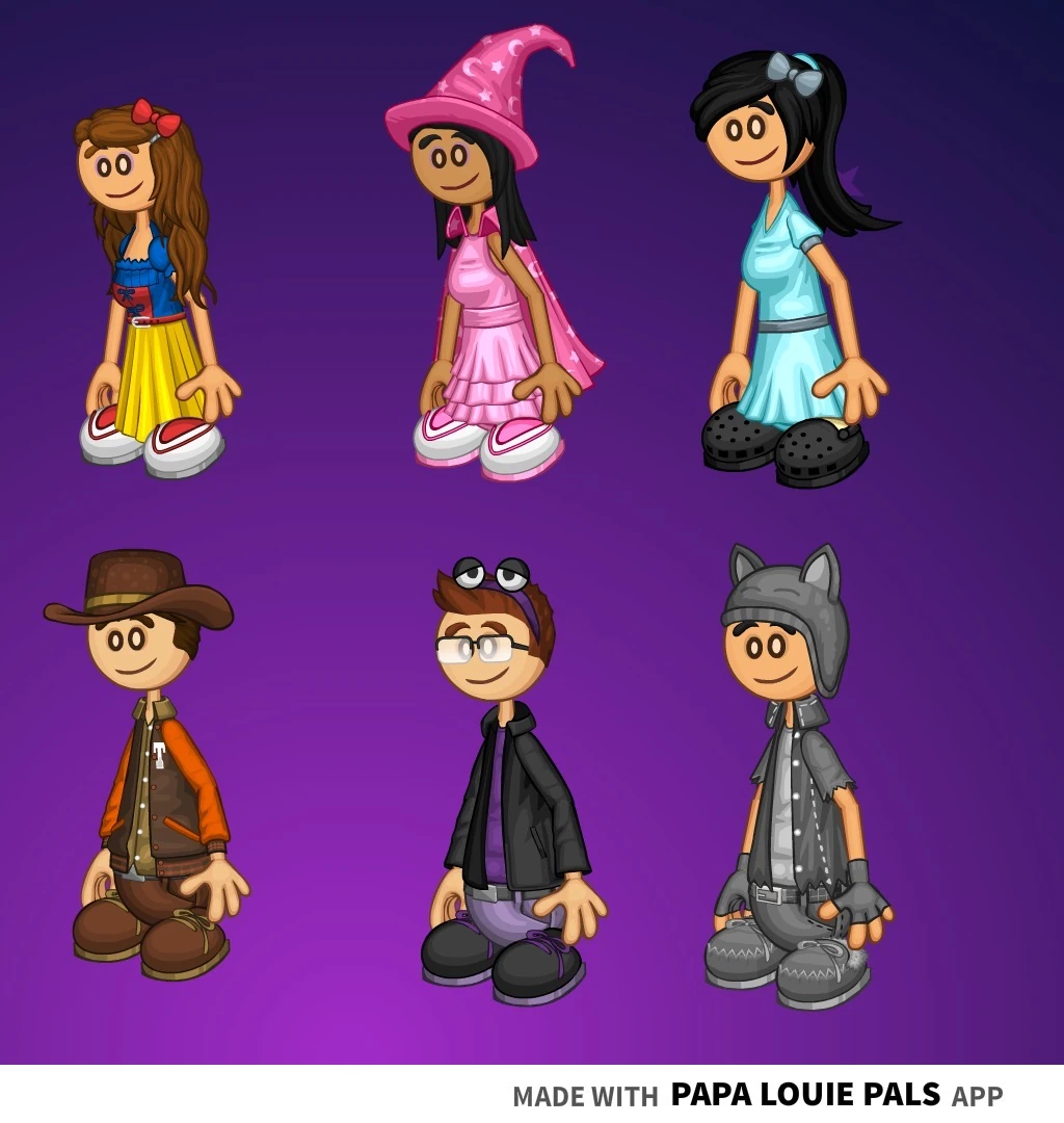 I made the Papa Louie Pals Halloween | Fandom