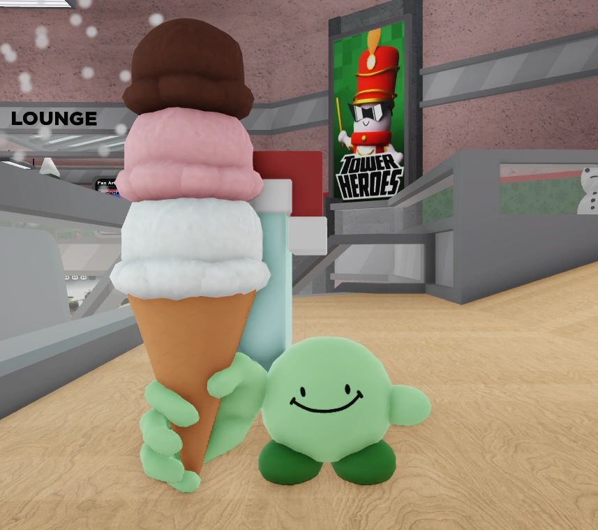 this lil ice cream noob wont do the idle | Fandom