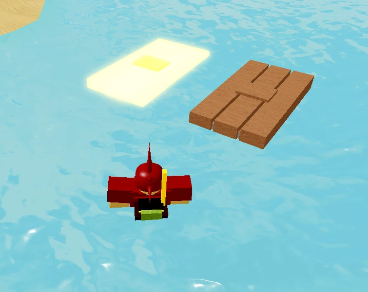 Mysterious Glowing Golden Raft in Private Server | Fandom