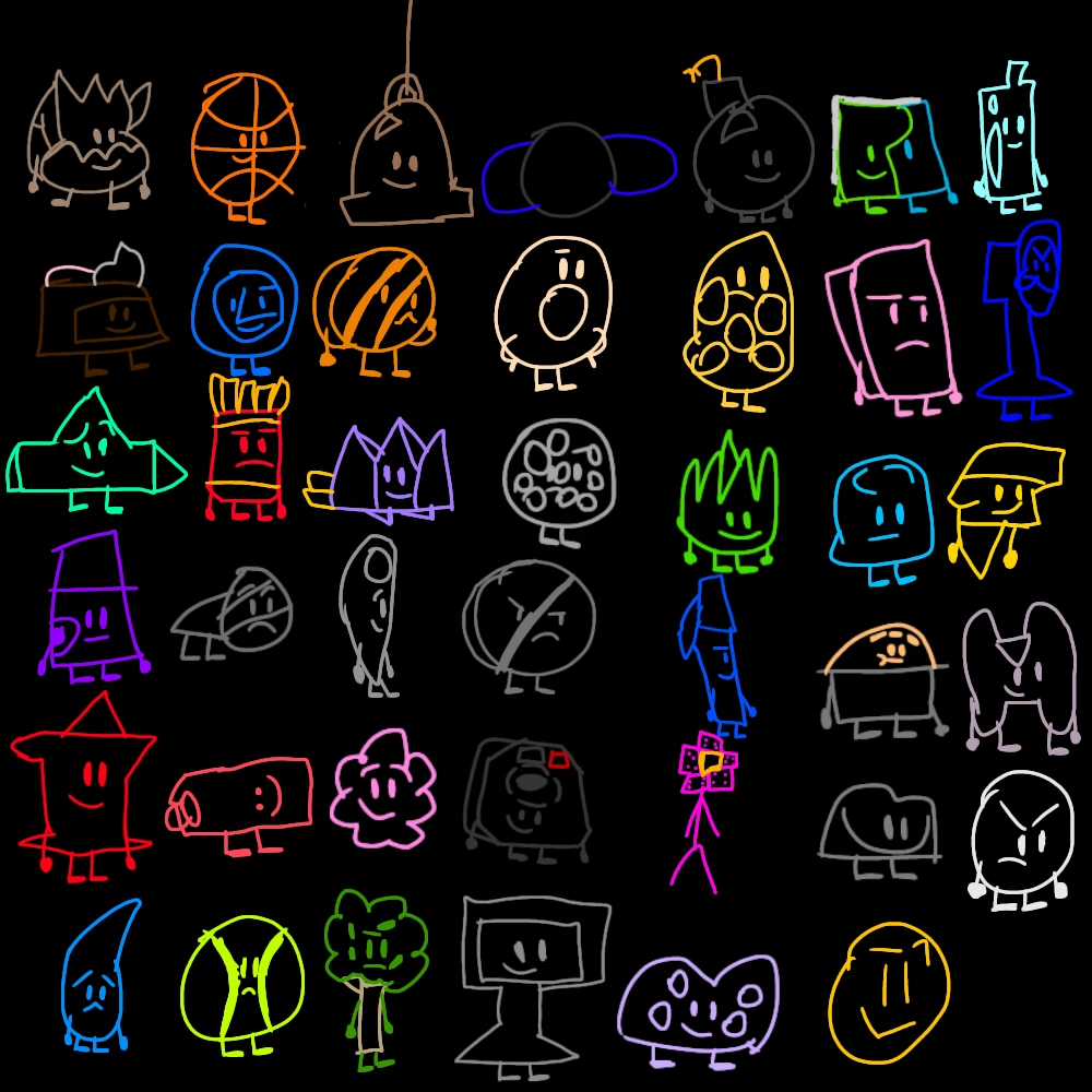 TPOT: The Video Game: All 41 Character Idles art | Fandom