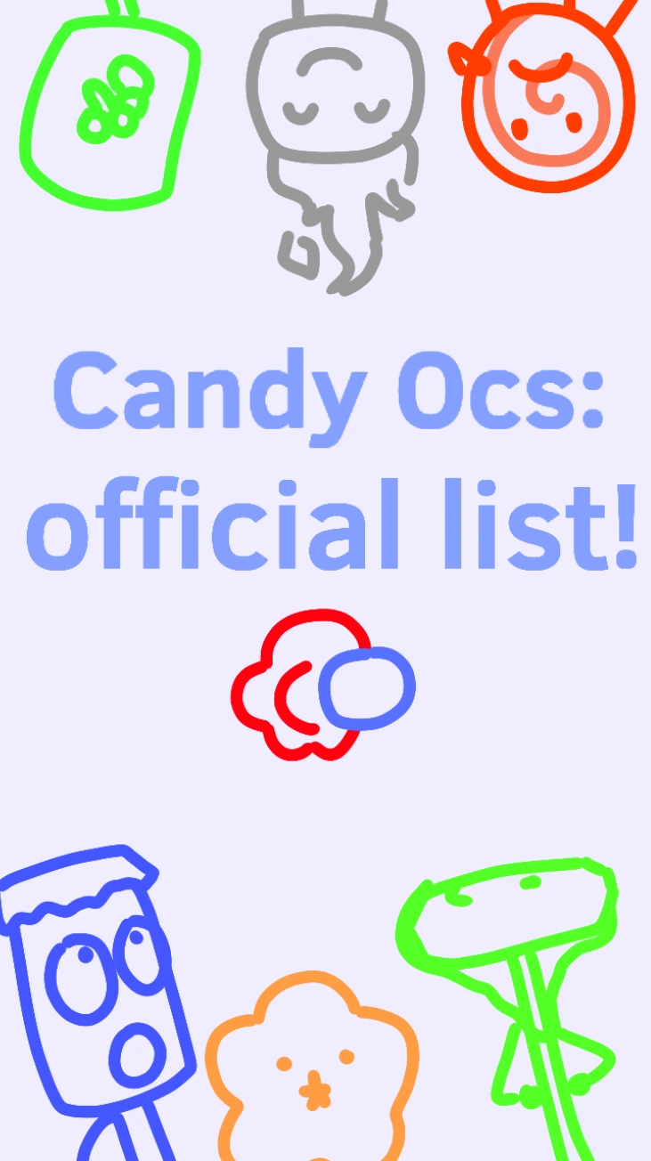 Candy Ocs: Official List! | Fandom