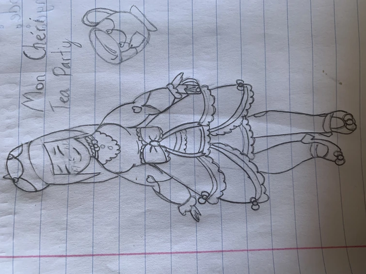My attempt at drawing the Mon Chéri Tea Party set :D | Fandom