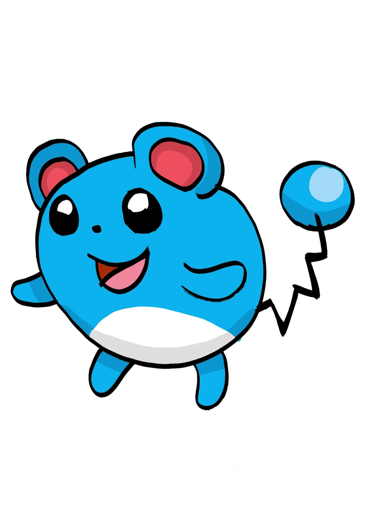 My drawing of Marill | Fandom