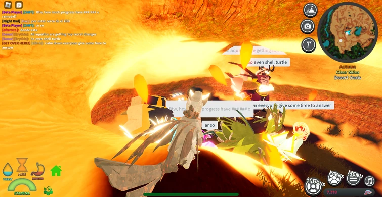 I was on a server with ery and they were answering some questions. I ...