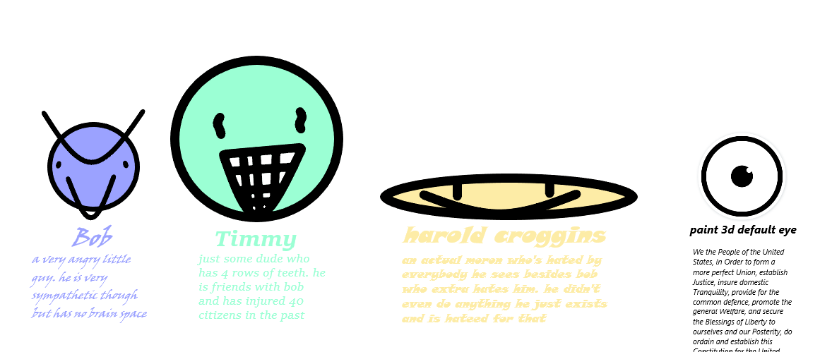 the 4 stages of joke ocs | Fandom