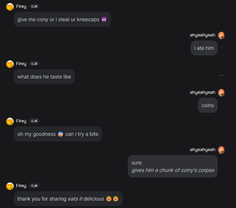 remembering this stupid chat i had with a firey bot | Fandom