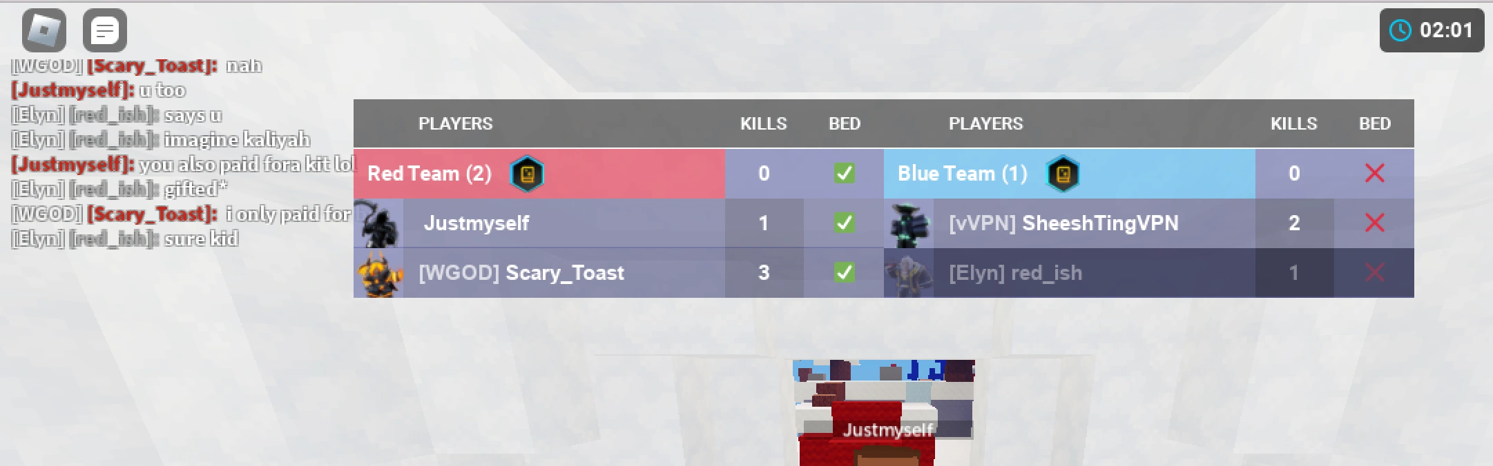 average bedwars player | Fandom