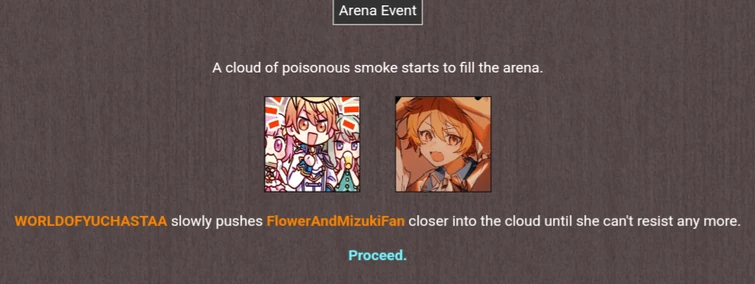 ProSeka wiki hunger games [Night 6 + The Feast + Day 7 + ????] | Fandom