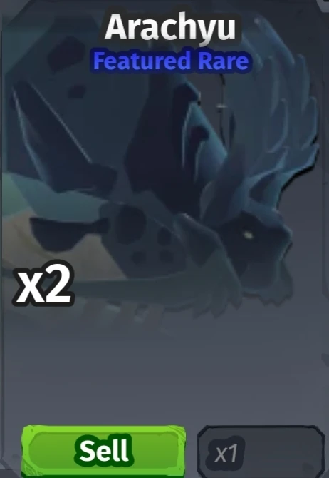 Trading/Selling Arachyu | Fandom