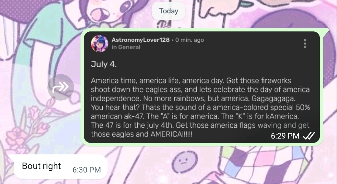 american ahh response | Fandom