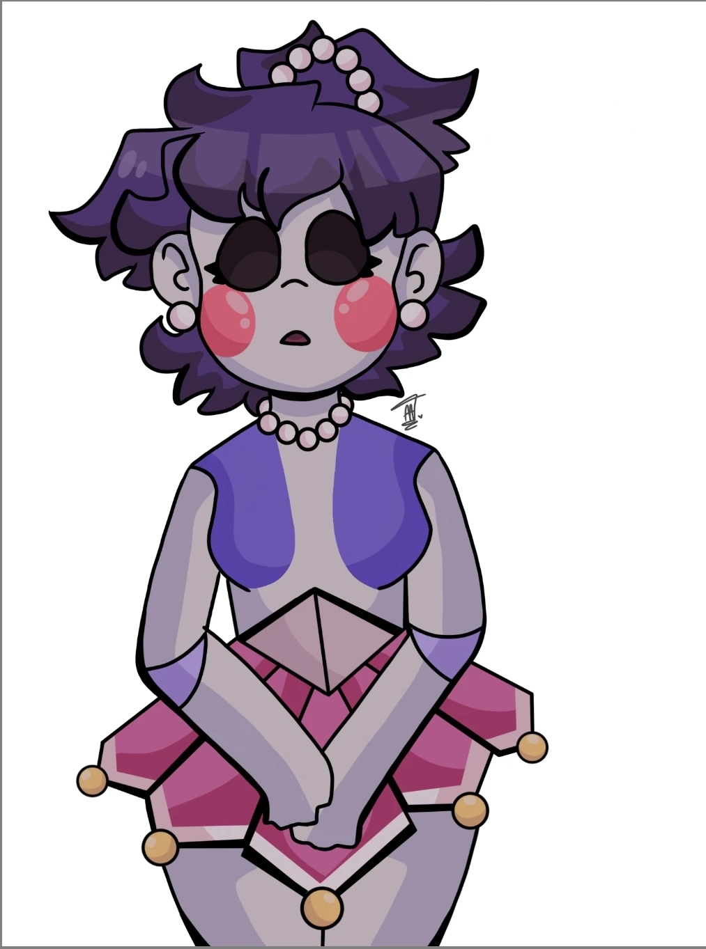 Kinda art style experiment with Ballora | Fandom