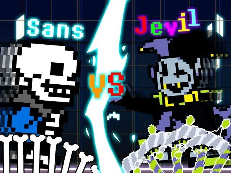 Jevil Vs Sans | Fandom
