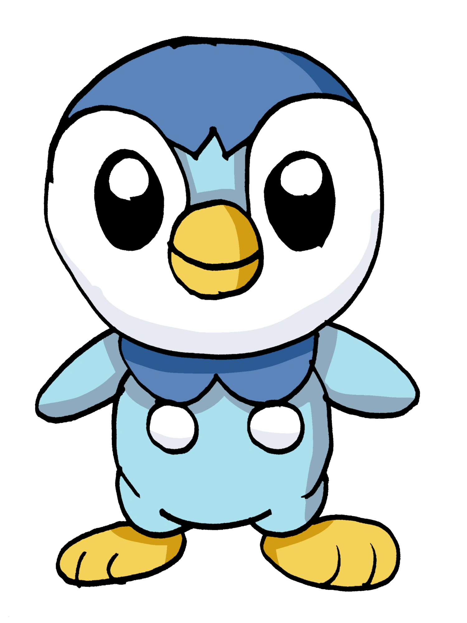 My drawing of Piplup | Fandom