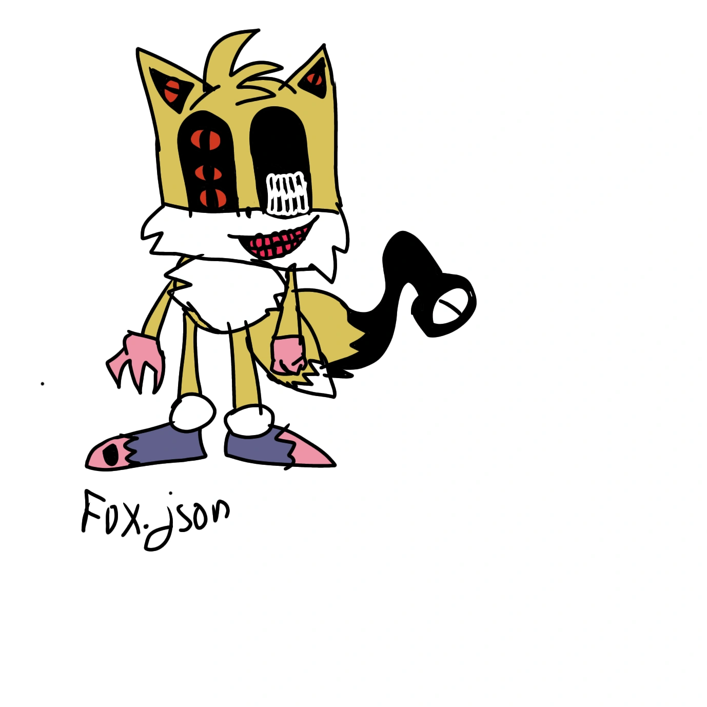 Nobody ever makes tails' exe ocs so I made one | Fandom