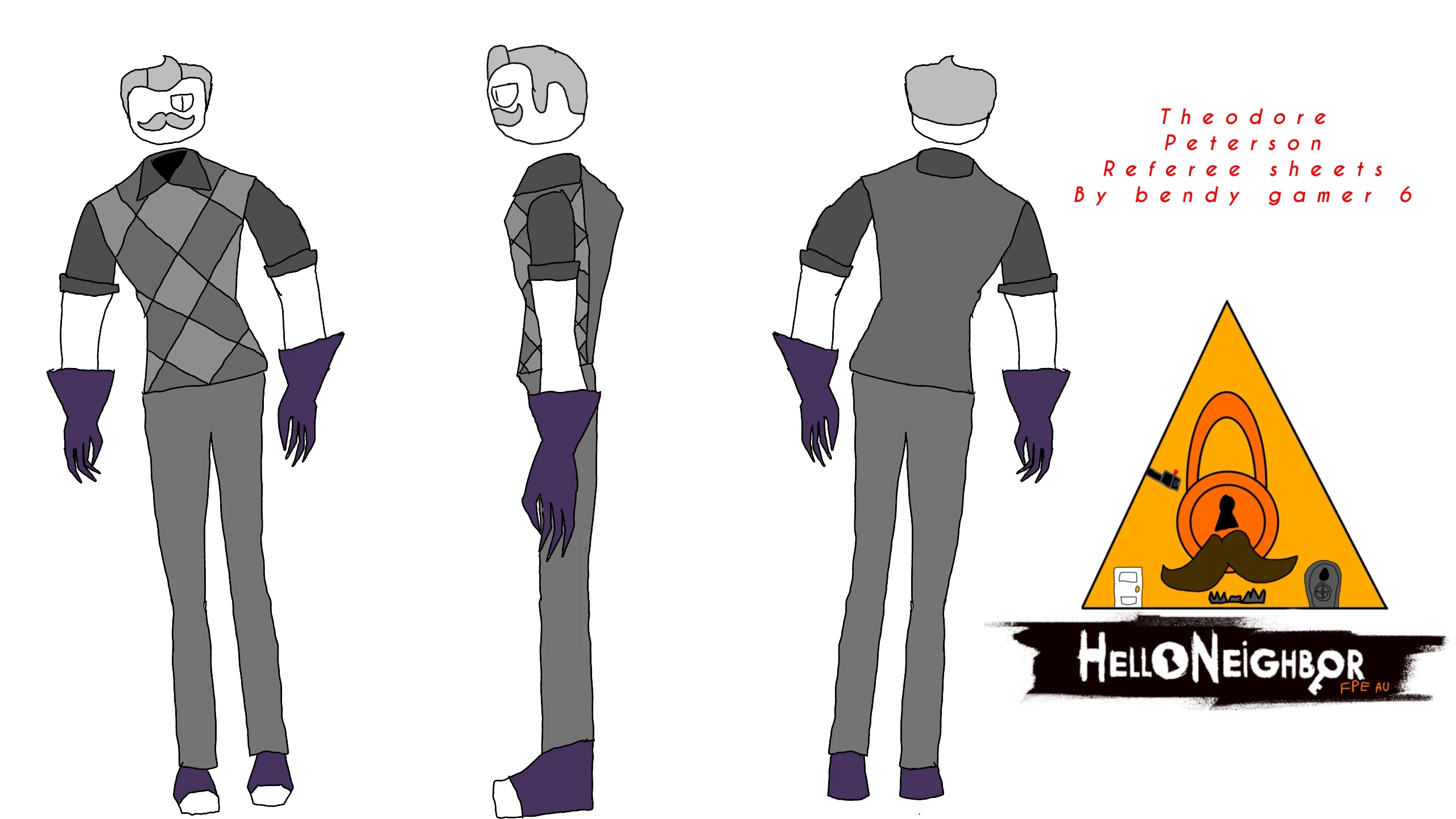 Theodore Peterson reference sheet | Fandom