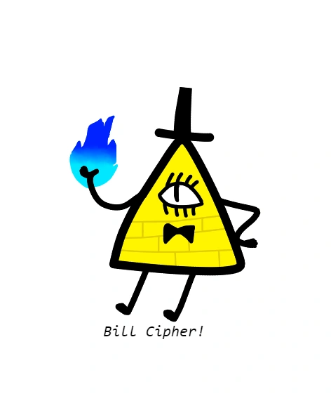 Bill Cipher Yall (off topic fanart) | Fandom