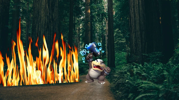 Moron is in the forest, and he will invade! but first, he'll burn down the forest! | Fandom