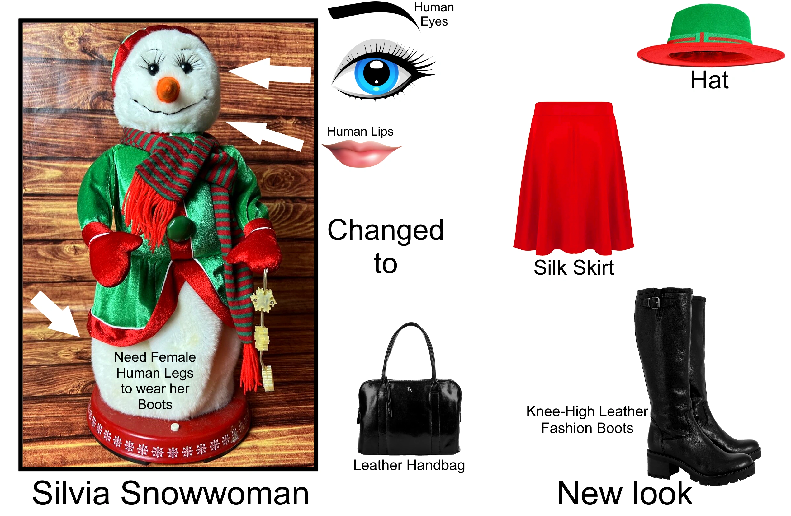 Silvia Snowwoman (Little Miss Snow/Original Character) | Fandom