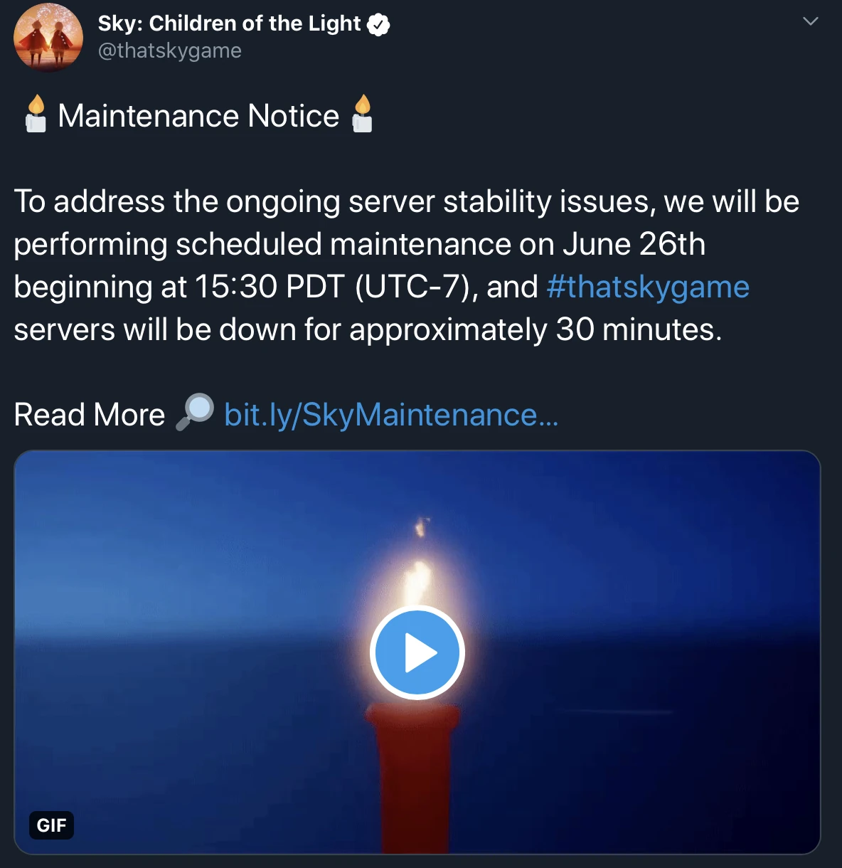 Sky Servers Down | Fandom