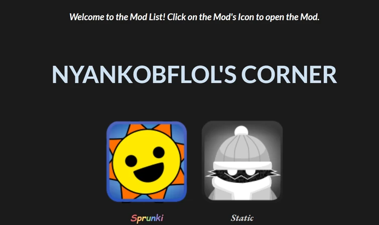 THE New Official Sprunki Mod Link | Fandom